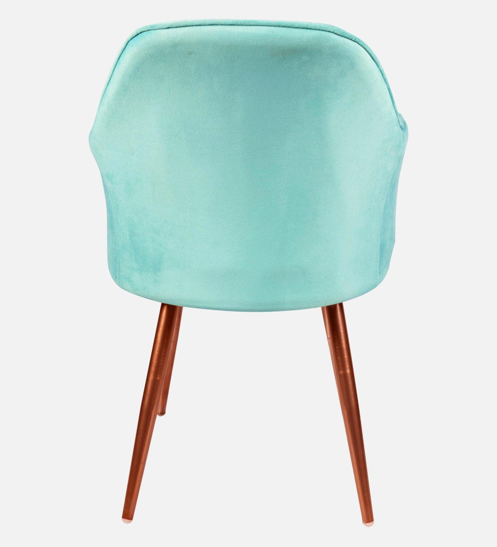 Plush Dining Chair with Velvet Fabric